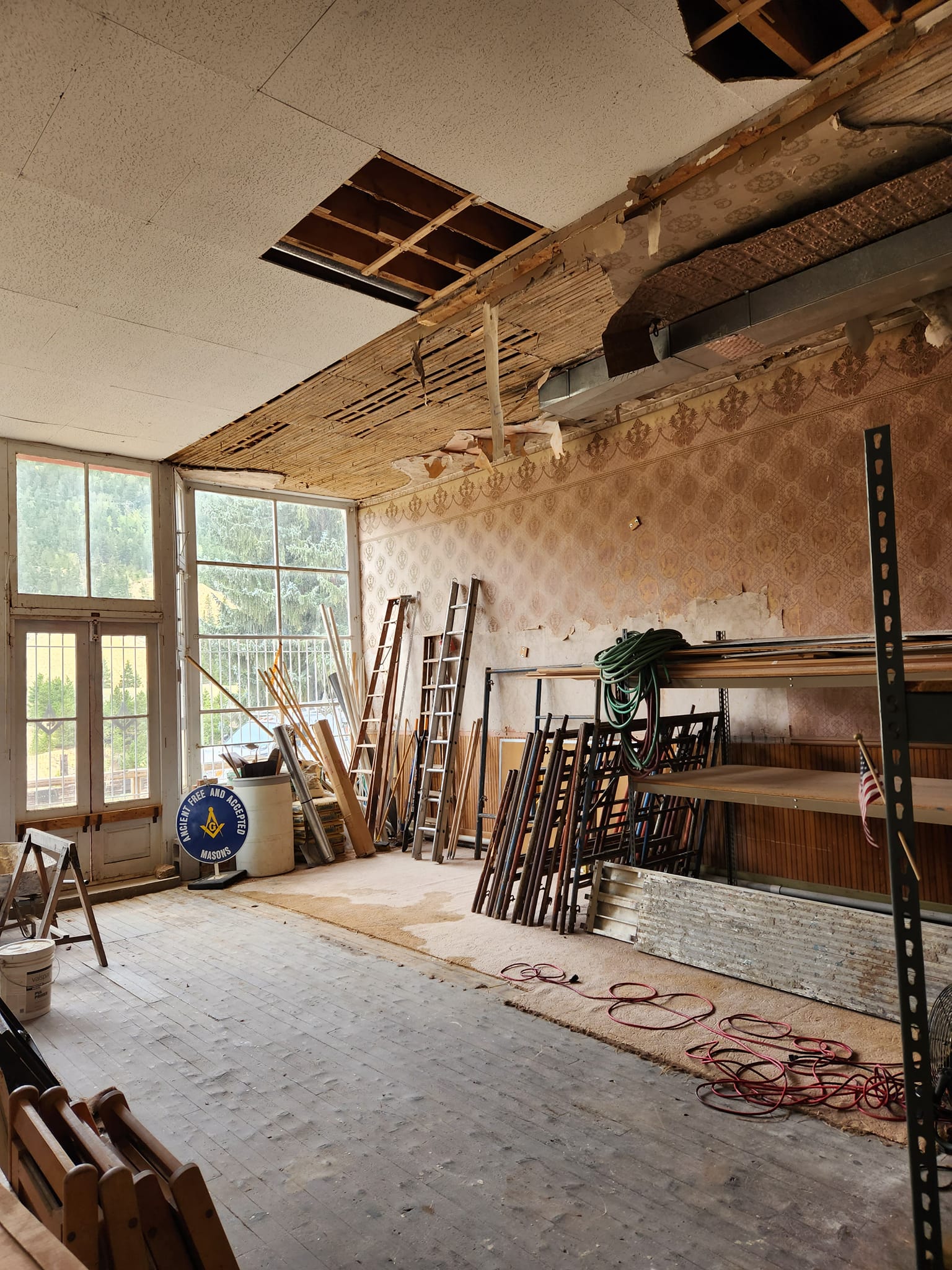 Storeroom Conversion Project - Nevada Lodge #4 A.F.&A.M.